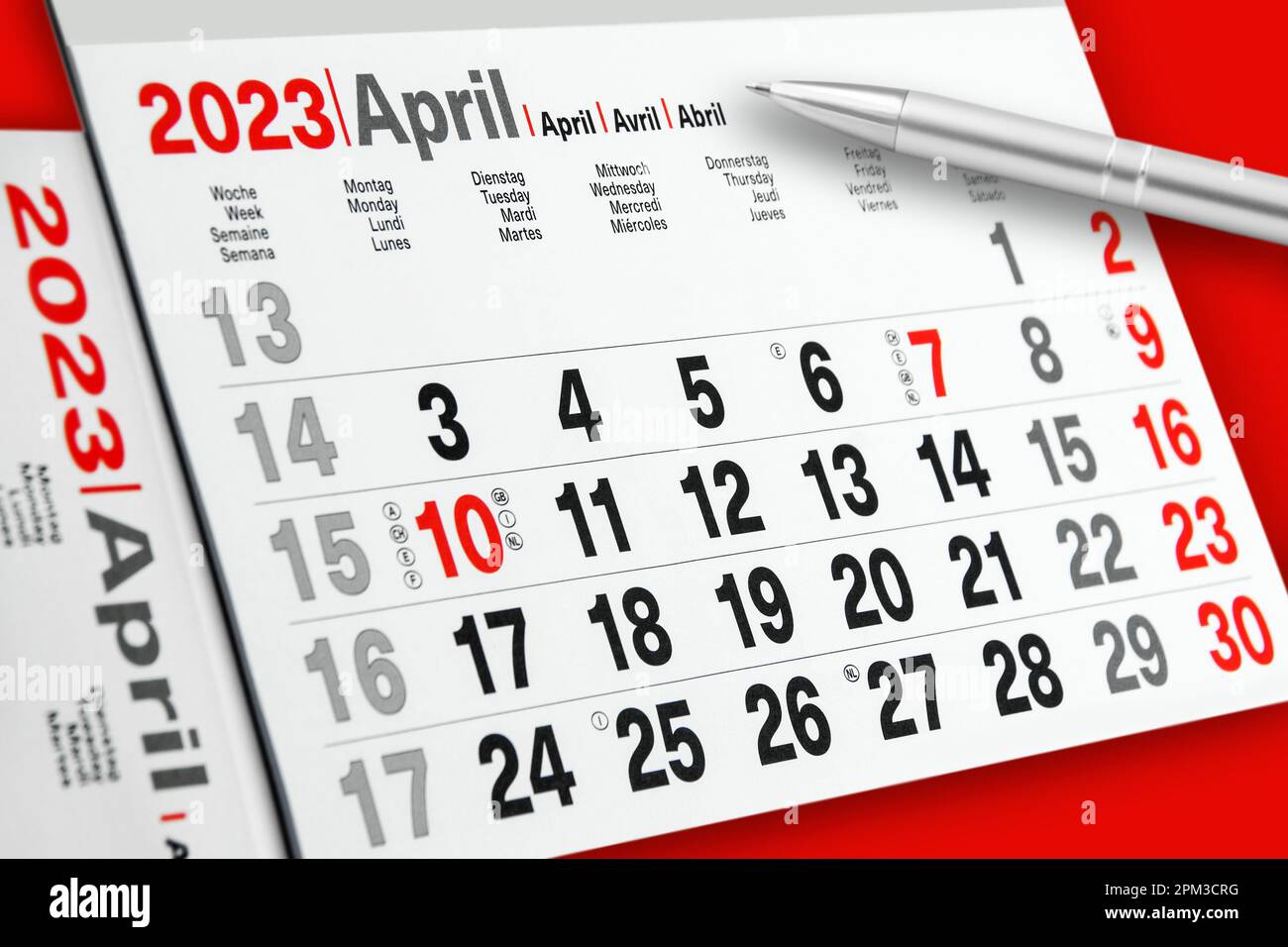 2023 calendar german hi-res stock photography and images - Alamy
