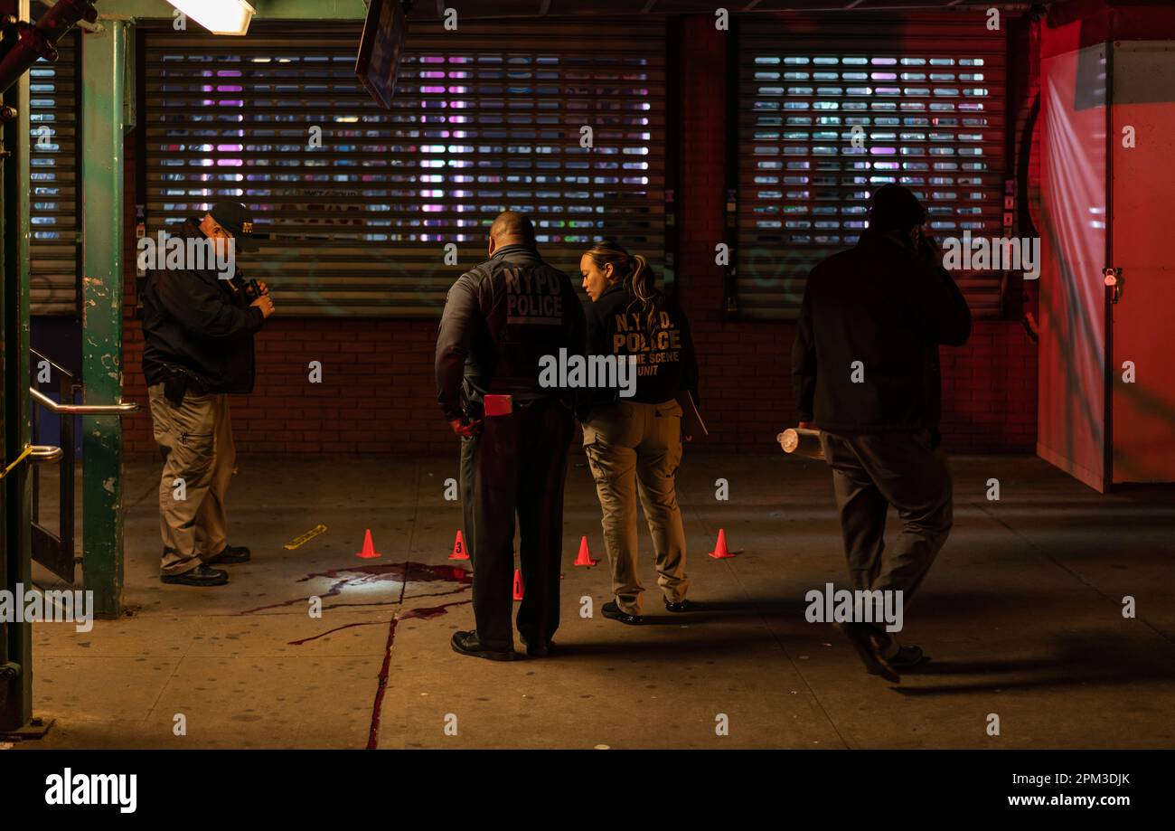Crime scene unit nypd crime scene unit hi-res stock photography and ...