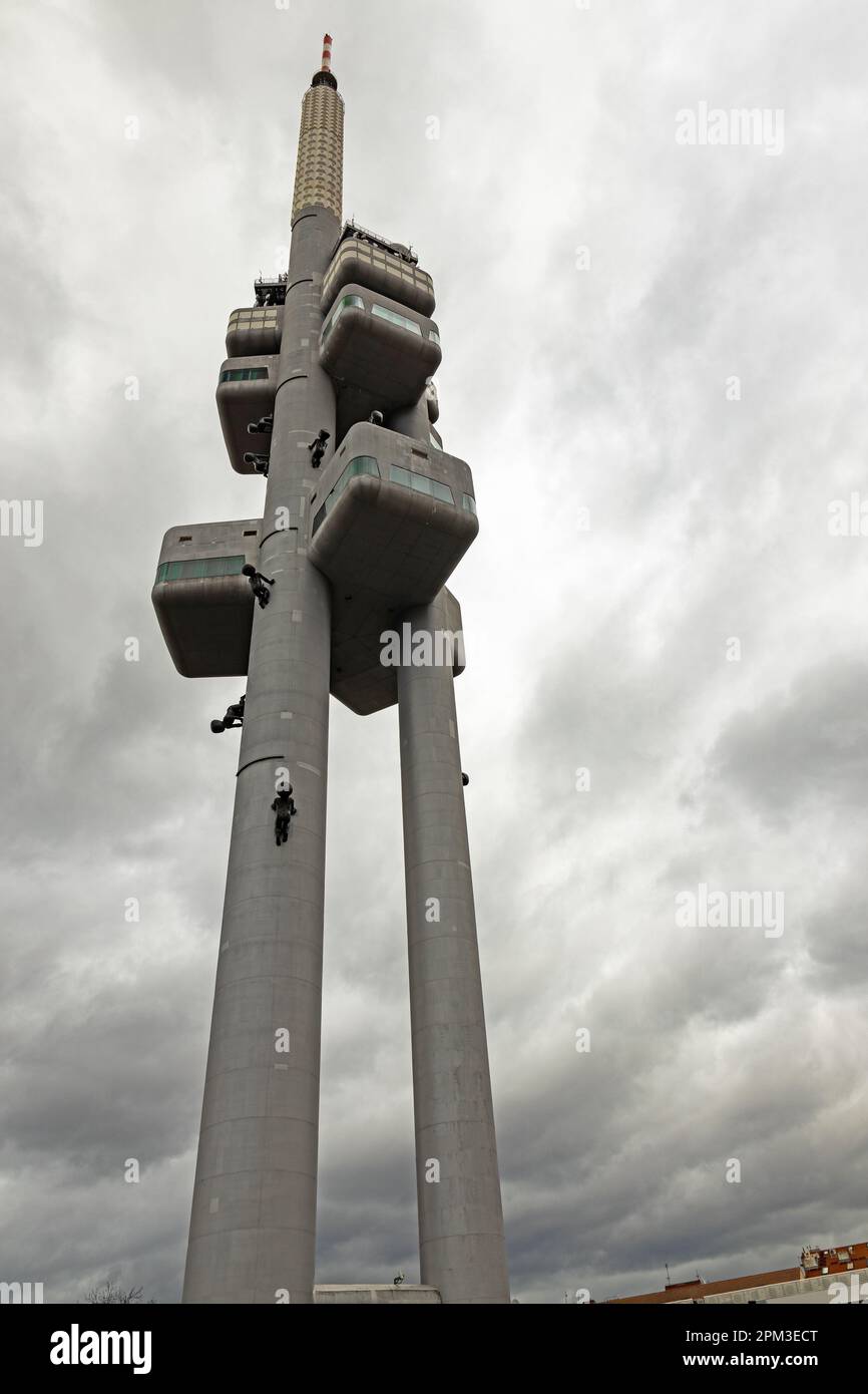 Telecommunications prague hi-res stock photography and images - Alamy