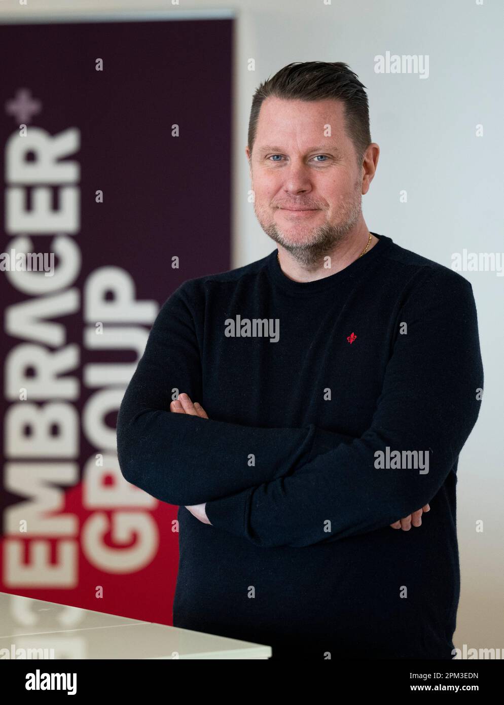 Lars Wingefors, Co-Founder and CEO of Embracer Group, photographed at the company headquarters ...