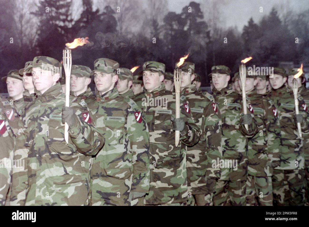 Admission of students to the National Guard of Latvia, a state armed ...