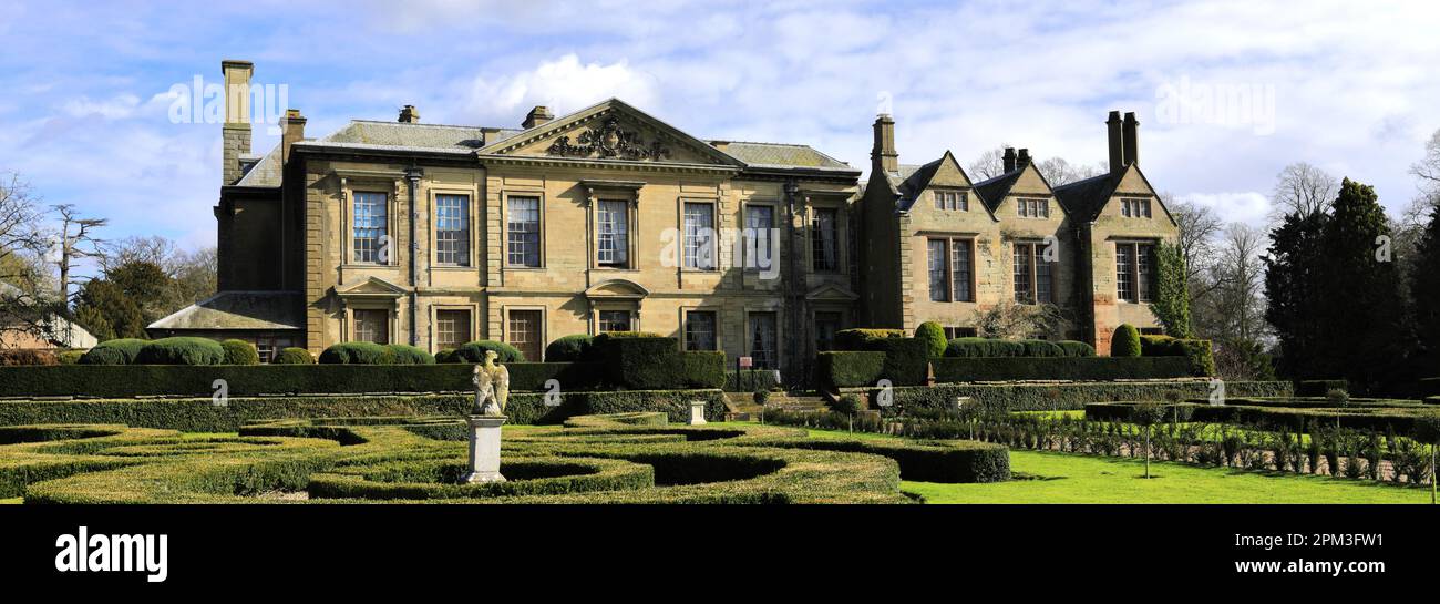 Coombe Abbey and gardens, near Coventry City, Warwickshire, England, UK ...