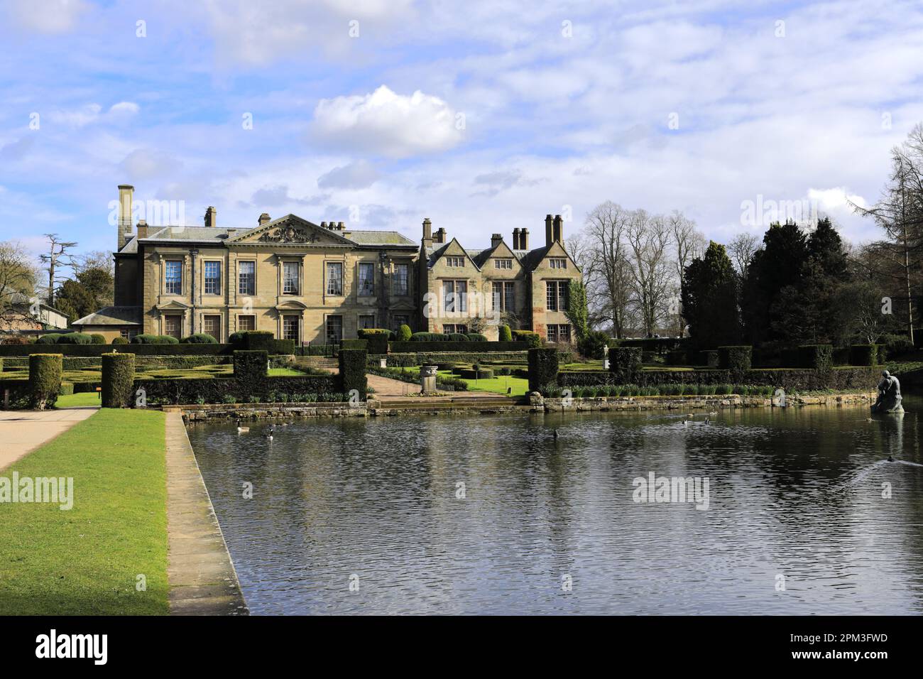 Coombe Abbey and gardens, near Coventry City, Warwickshire, England, UK ...