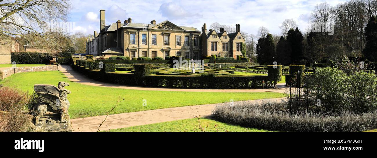 Coombe Abbey and gardens, near Coventry City, Warwickshire, England, UK ...