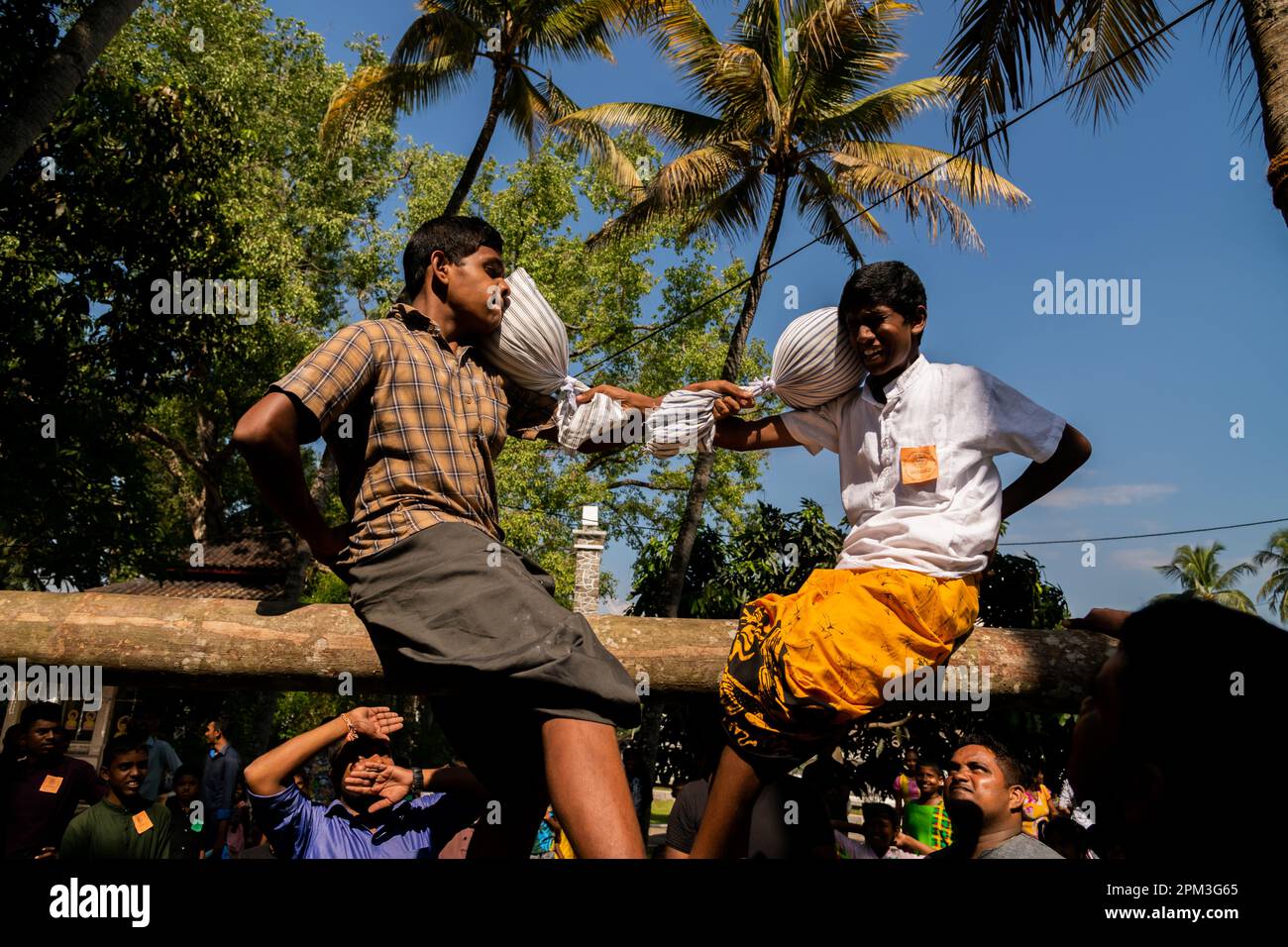 Colombo, Sri Lanka. 09th Apr, 2023. Sri Lankan Student of damma school ...