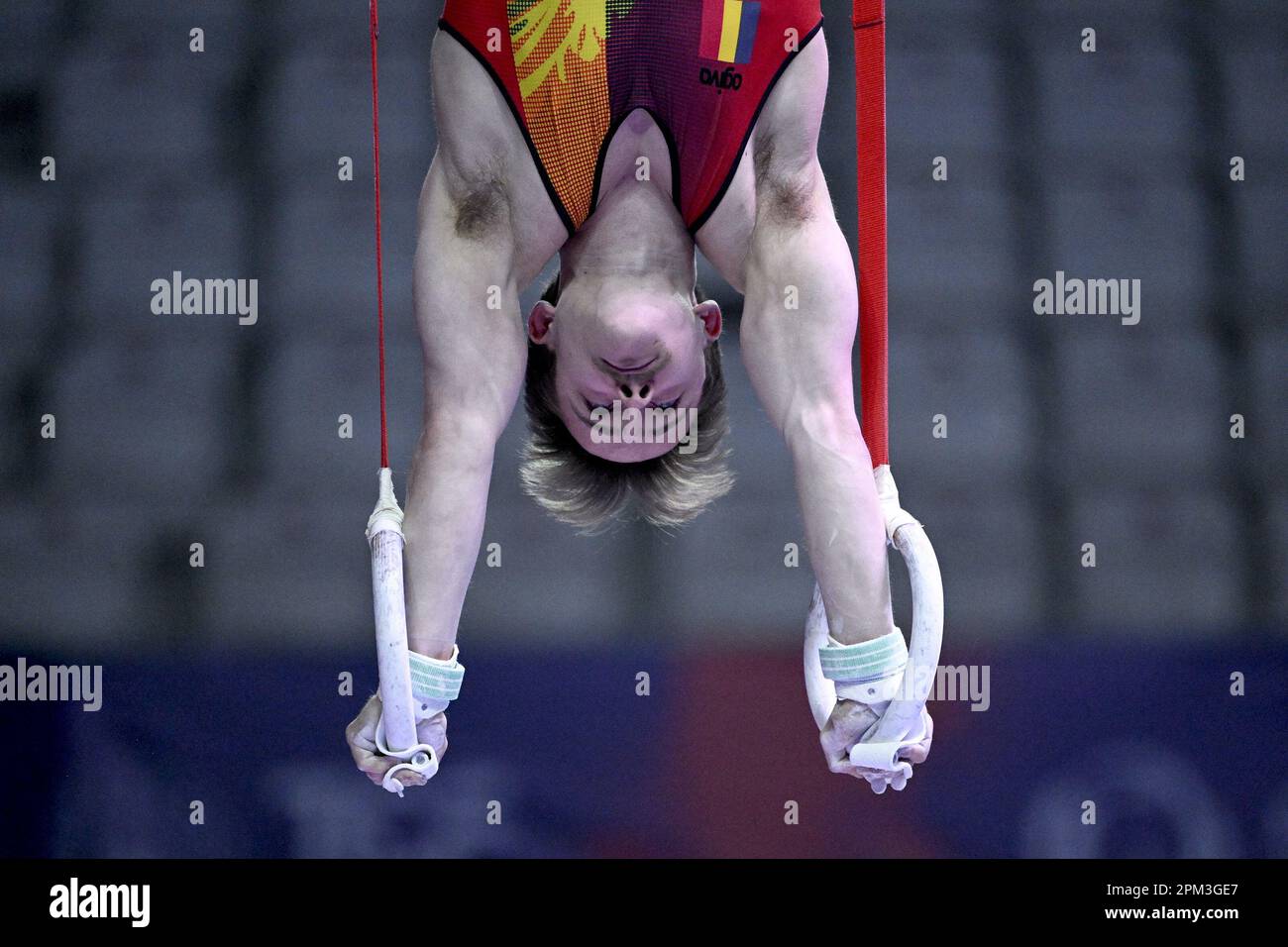 Antalya, Turkey. 11th Apr, 2023. Belgian Glen Cuyle pictured in action ...