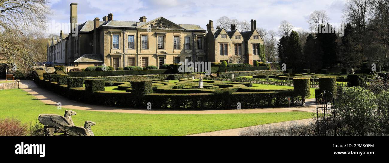 Coombe Abbey and gardens, near Coventry City, Warwickshire, England, UK ...
