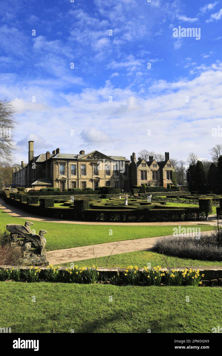 Coombe Abbey and gardens, near Coventry City, Warwickshire, England, UK ...