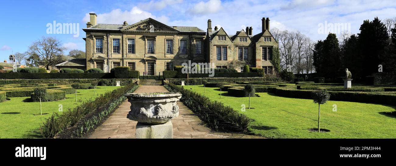 Coombe Abbey and gardens, near Coventry City, Warwickshire, England, UK ...