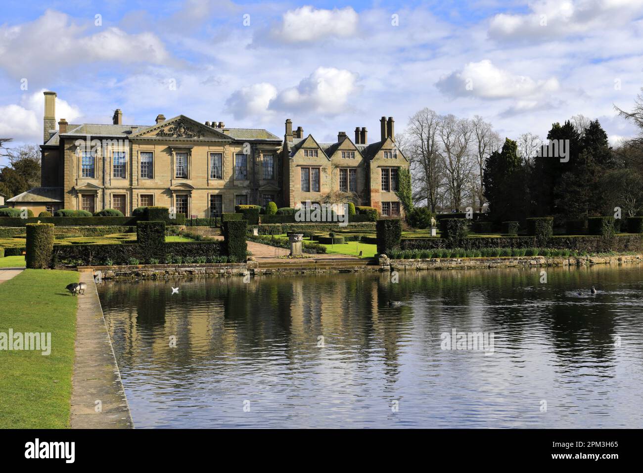 Coombe Abbey and gardens, near Coventry City, Warwickshire, England, UK ...