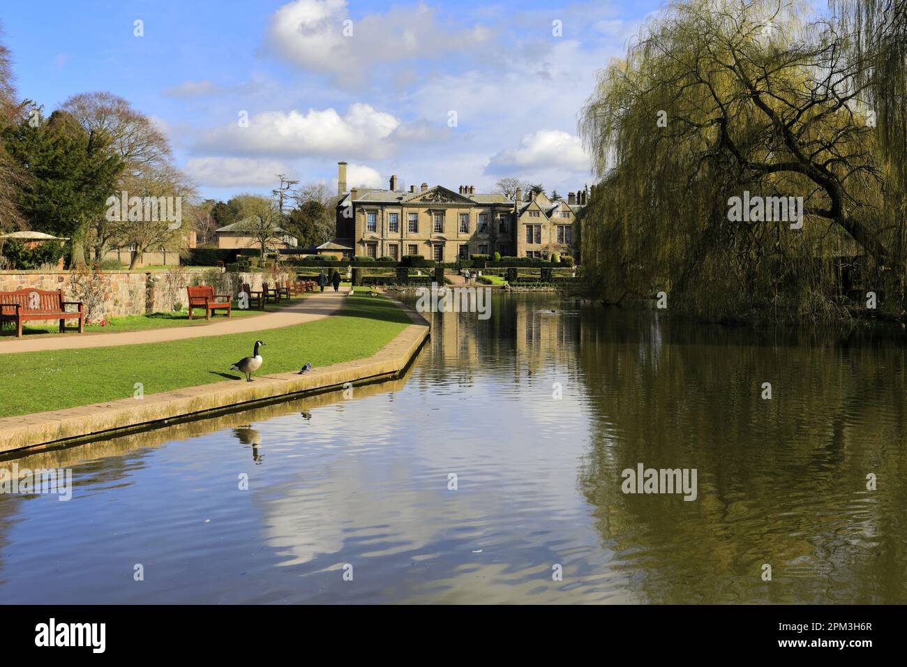 Coombe Abbey and gardens, near Coventry City, Warwickshire, England, UK ...