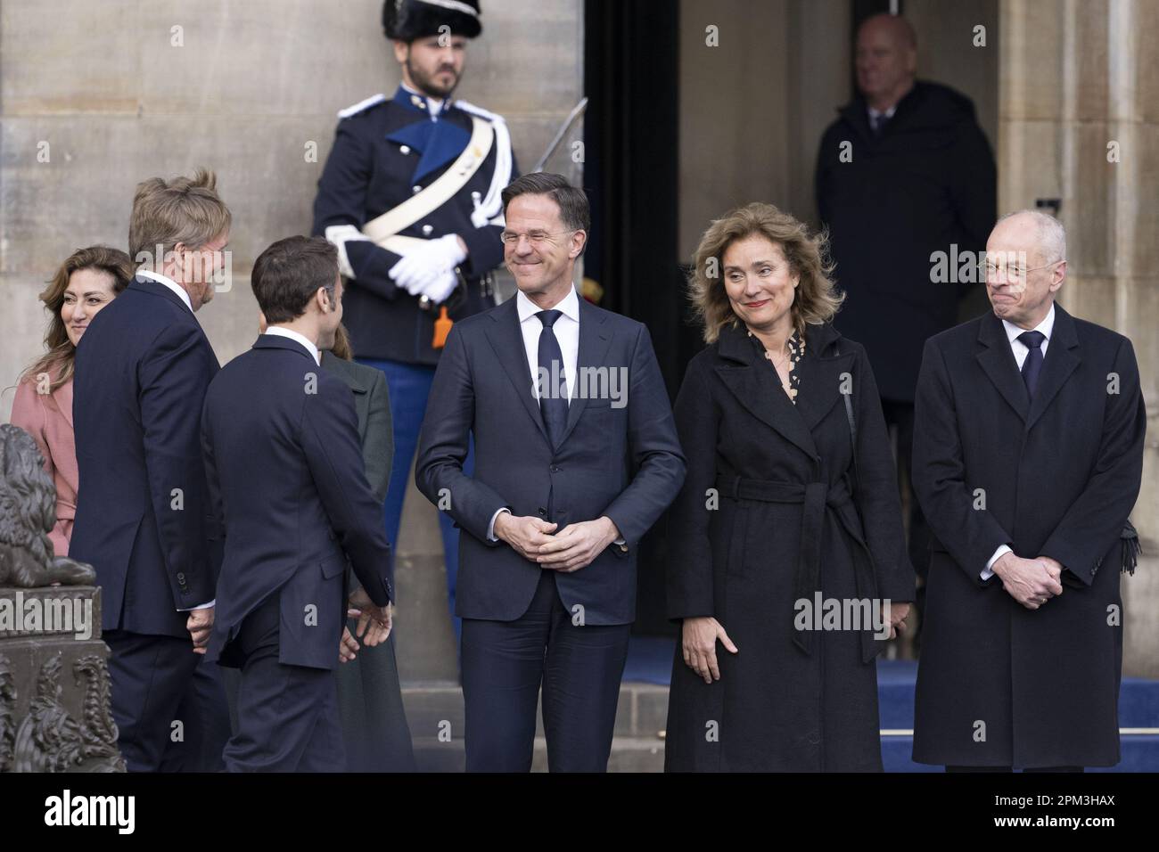 Amsterdam, Netherlands. 11th Apr, 2023. AMSTERDAM - Prime Minister Mark ...