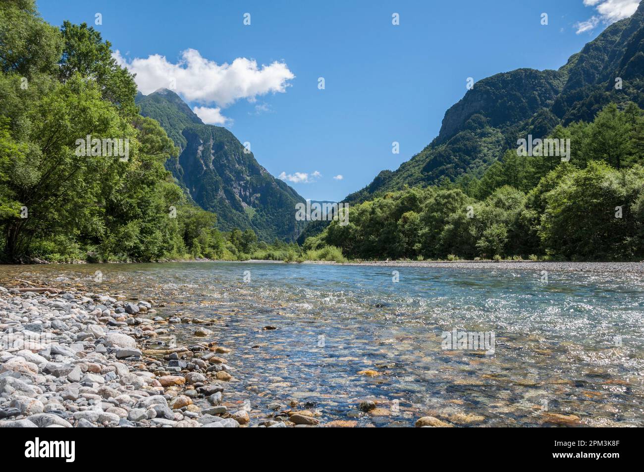 The Azusa River, Kamikochi, designated an area of Special Places of ...