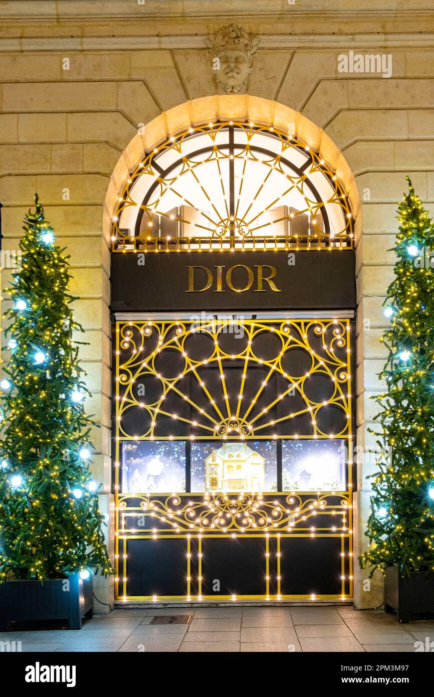 Dior place vendome paris france hi-res stock photography and images - Alamy