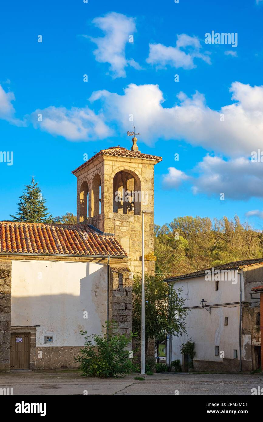 Spain, Castile and León, La Calzada de Béjar, stage on the Via de la ...