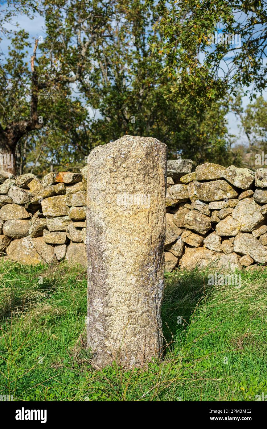 Spain, Castile and León, surroundings of Valverde de Valdelacasa, Roman ...