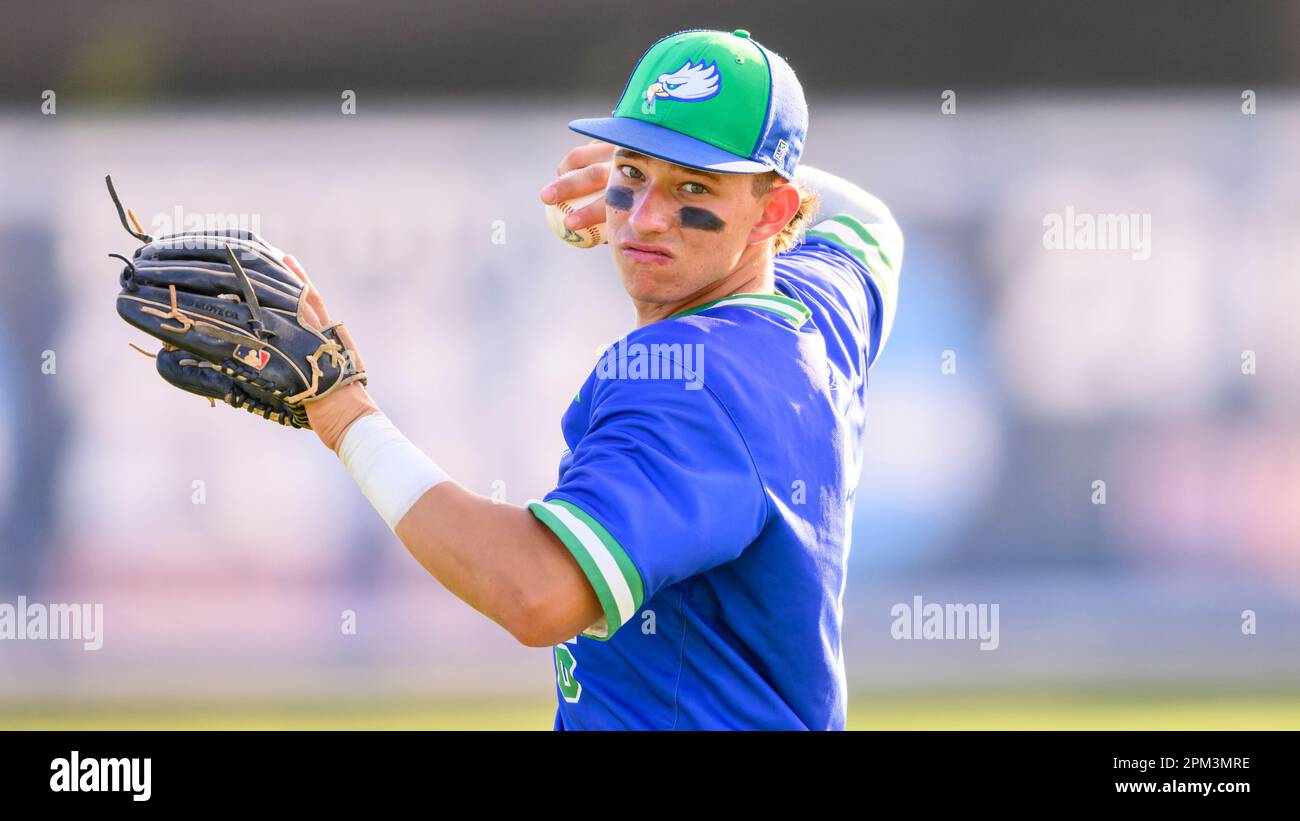 Florida Gulf Coast's Jake Mummau during an NCAA baseball game on ...