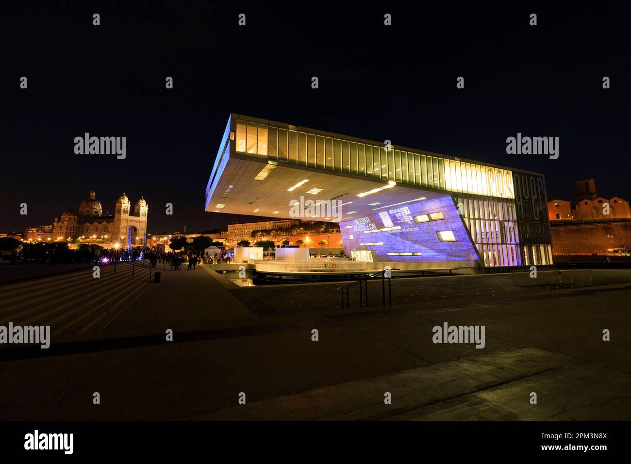 France, Bouches du Rhone, Marseille, 2nd district, Euromediterranean ...