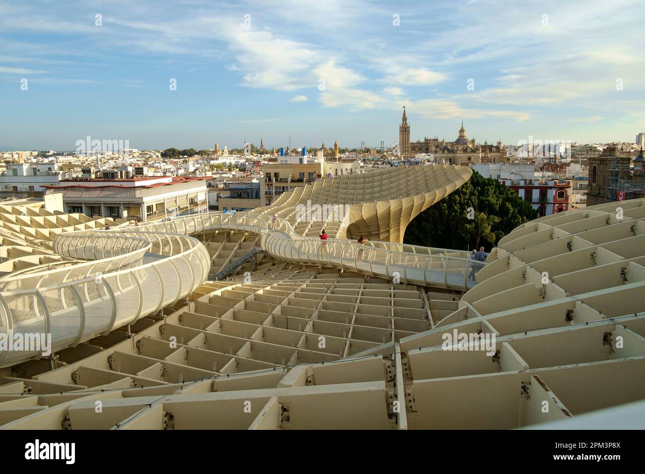 Seville Spain - Setas de Sevilla or Metropol Parasol also known as 'The ...