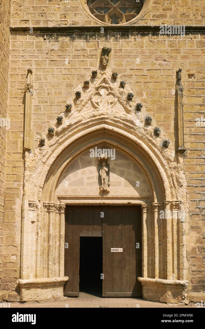 France, Gers, Mirande, the Sainte-Marie church (formerly Notre Dame ...
