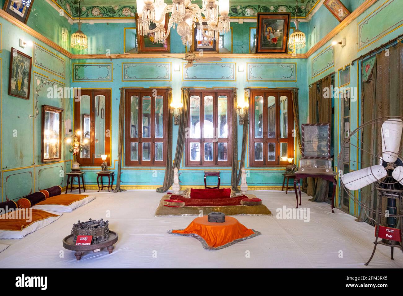 India, Rajasthan state, Udaipur, old town, the City Palace Stock Photo ...