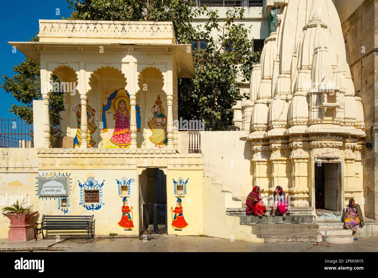 India, Rajasthan state, Udaipur, old town Stock Photo - Alamy