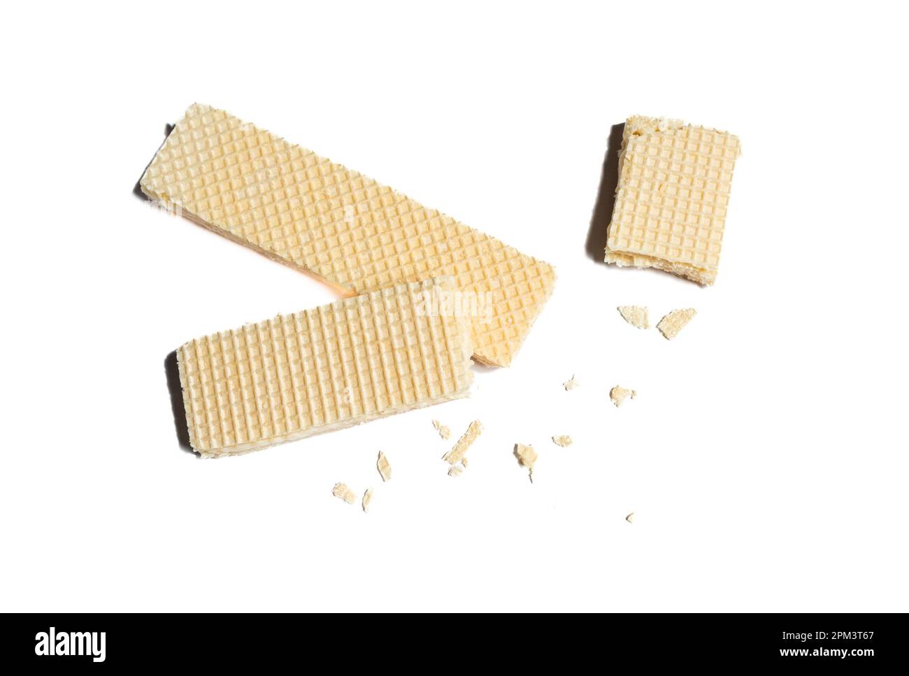 Crunchy wafers Cut Out Stock Images & Pictures - Alamy