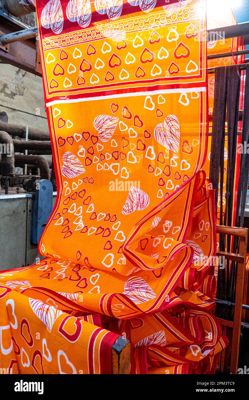 India, Rajasthan state, Pali, first city in India for dyeing, drying ...