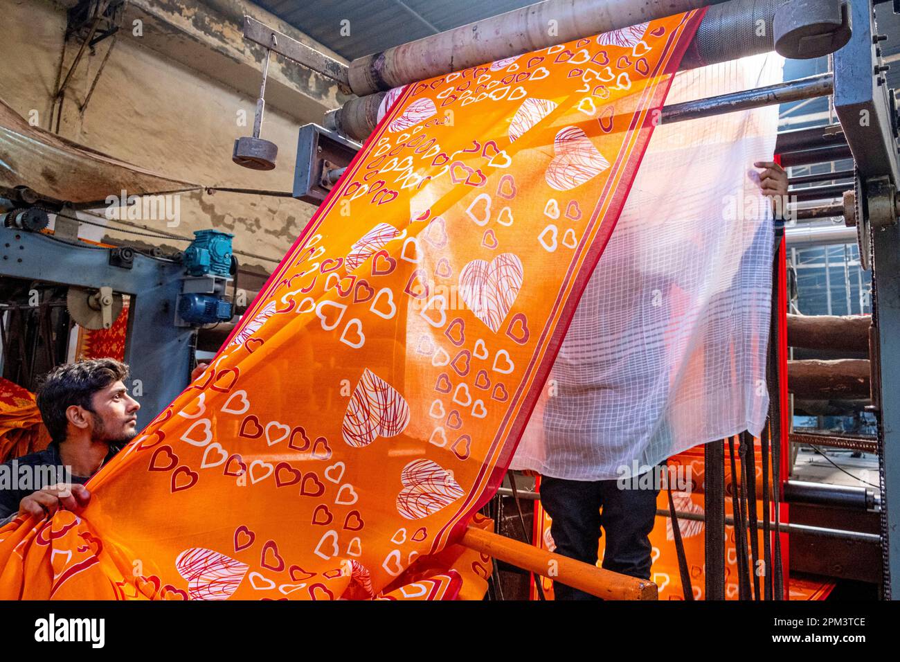 India, Rajasthan state, Pali, first city in India for dyeing, drying ...