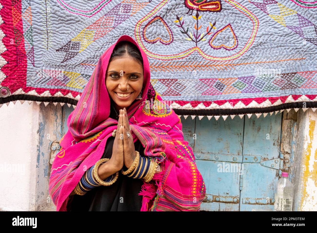 India, Rajasthan state, Pushkar, holy city for Hindus, young Indian ...