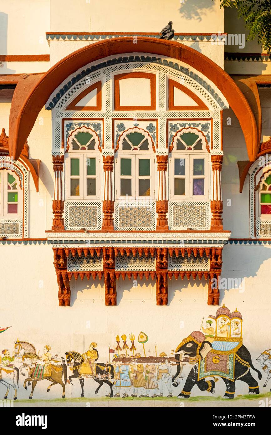 India, Rajasthan state, Rohet, Rohet Garh hotel in a former Maharaja ...