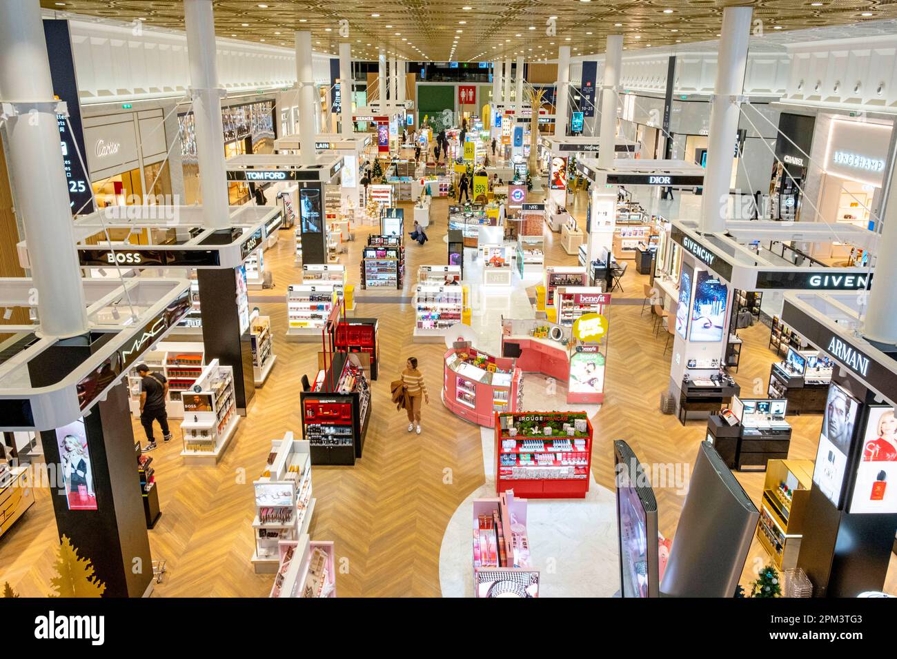 France, Val d'Oise, Roissy Charles de Gaulle Airport, new Terminal 1 ...
