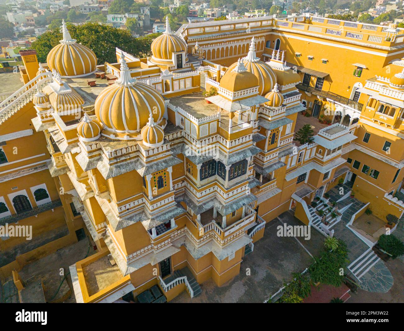 India, Rajasthan state, Deogarh Mahal Palace, Hotel in a Palace of ...