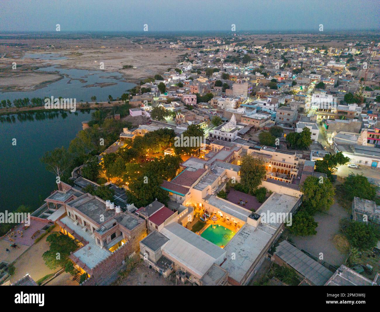 India, Rajasthan state, Rohet village, Rohet Garh hotel: Maharaja's ...