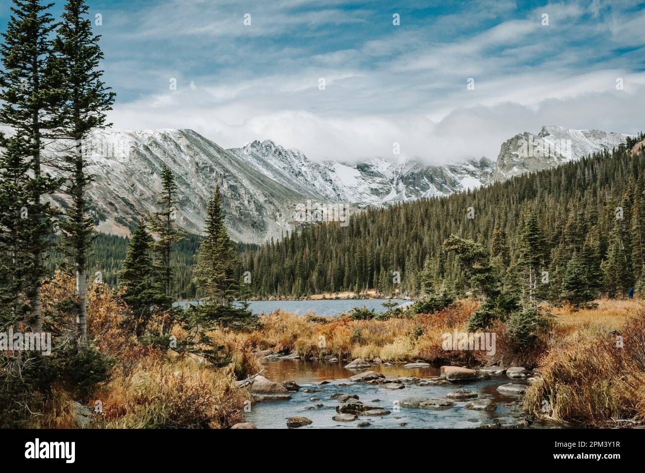 Long lake indian peak hi-res stock photography and images - Alamy