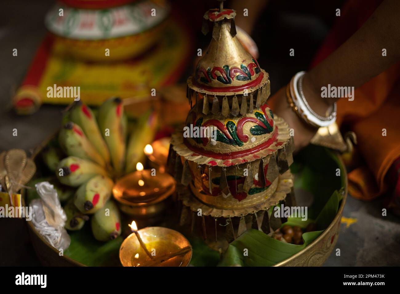 Dala For hindu marriage ceremony Stock Photo - Alamy