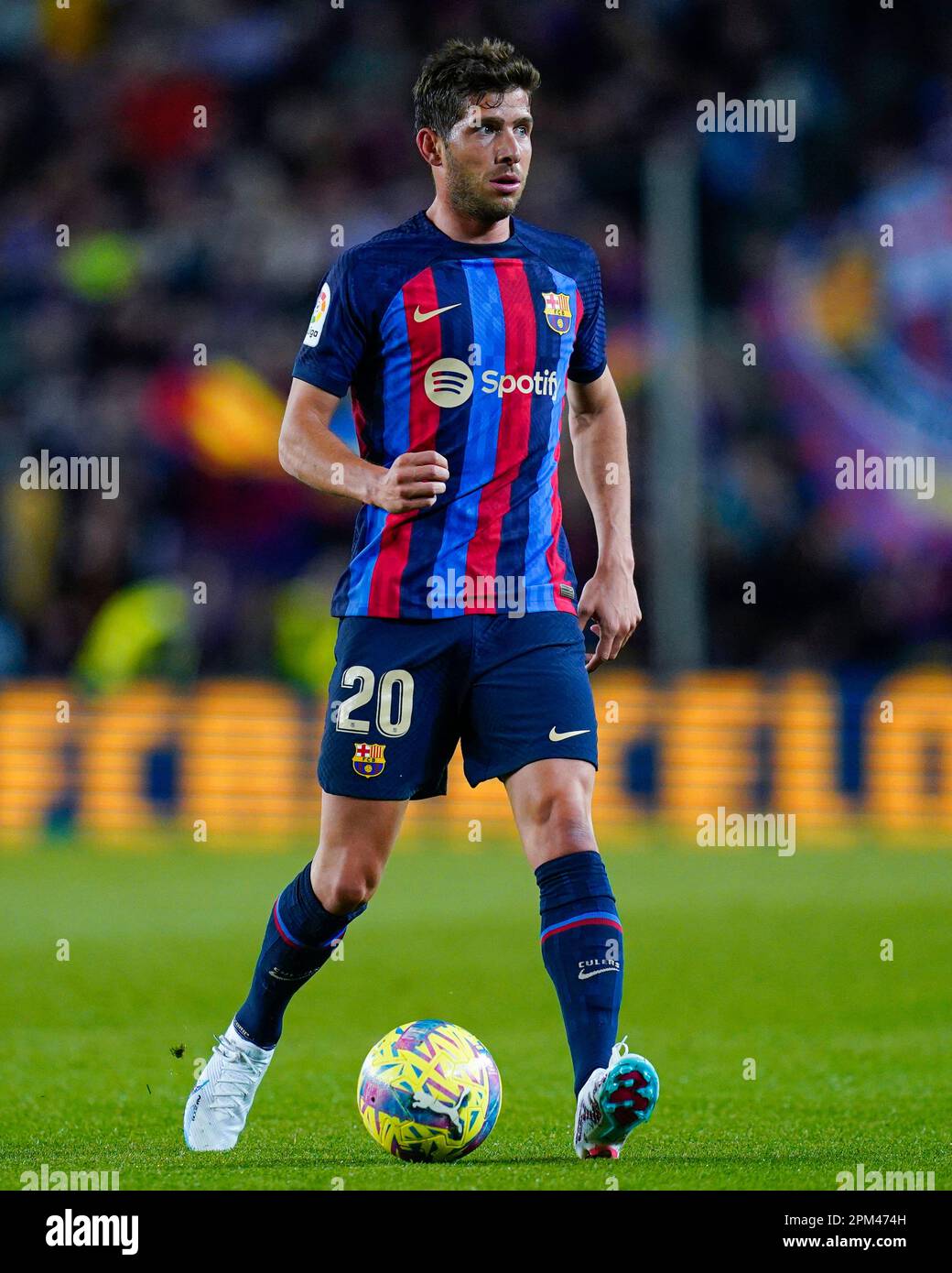 Sergi Roberto of FC Barcelona during the La Liga match between FC ...