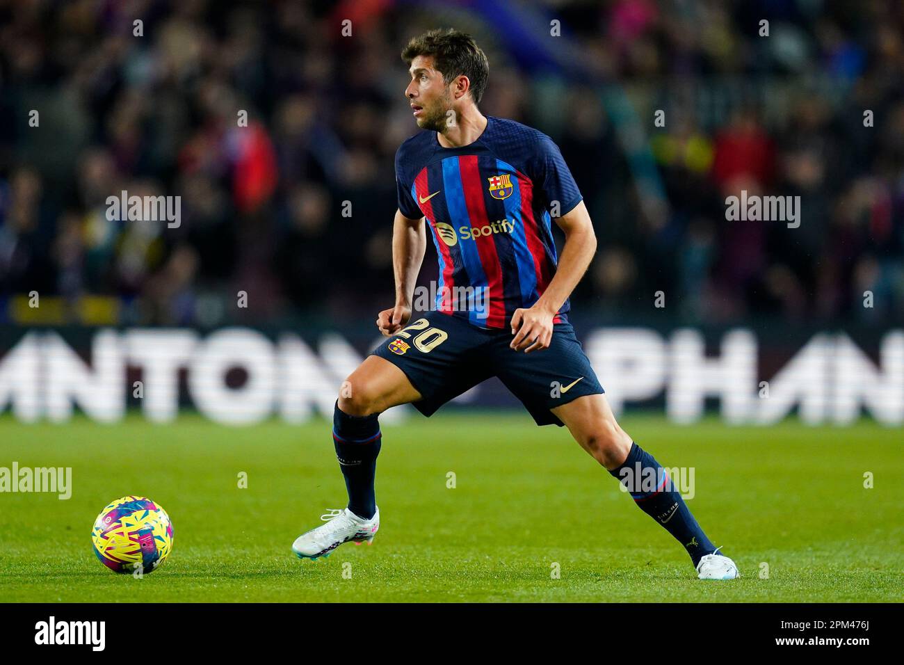 Sergi Roberto of FC Barcelona during the La Liga match between FC ...