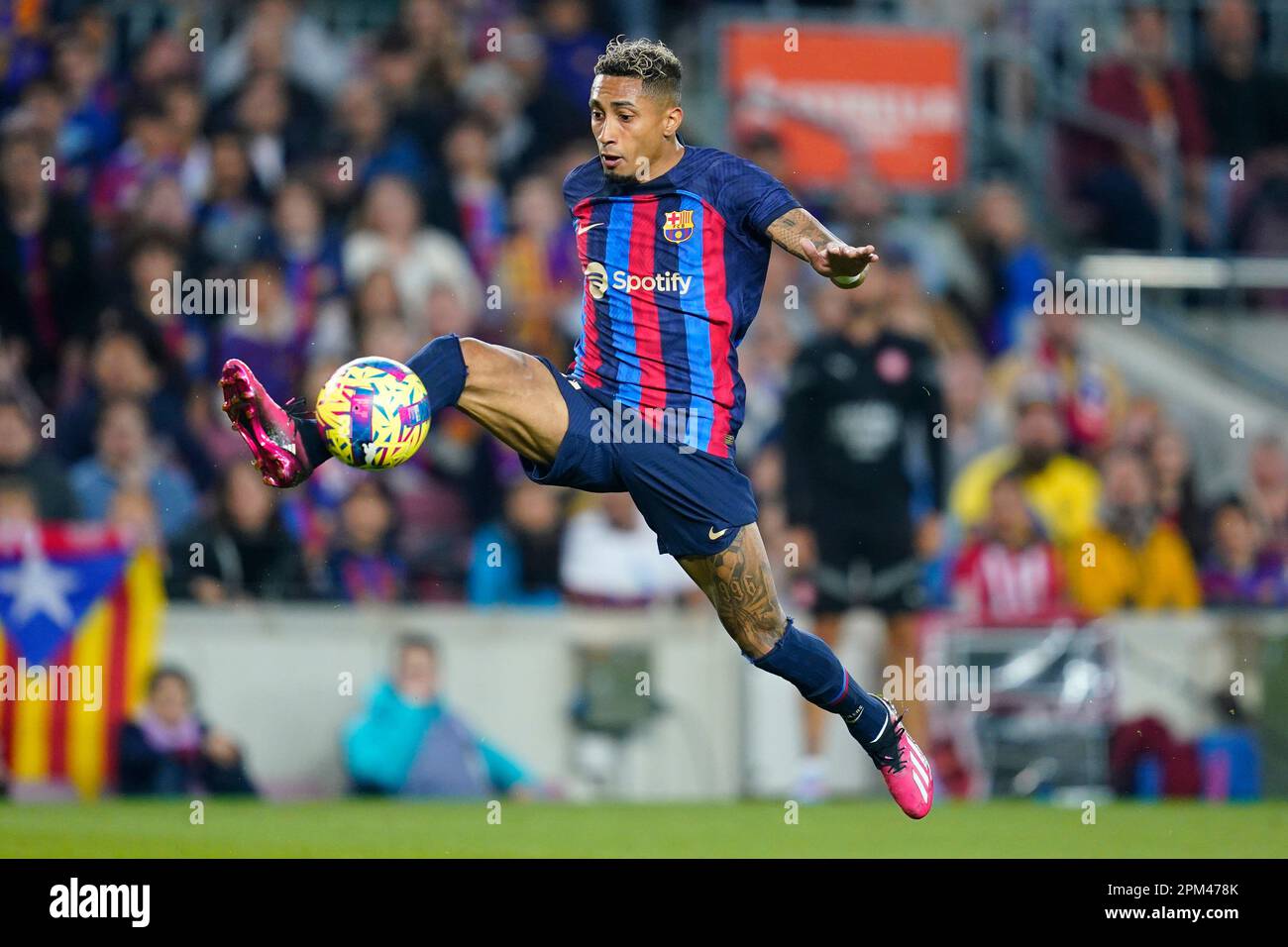 Raphael Dias Belloli Raphinha of FC Barcelona during the La Liga match ...