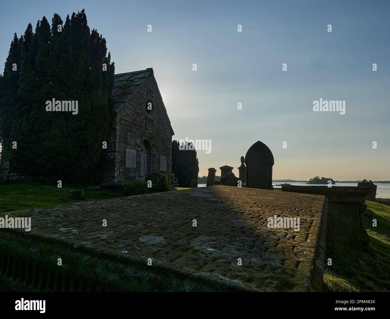 Kinross, Scotland - 05 21 2018: Cemetery of Kinross with old historical ...