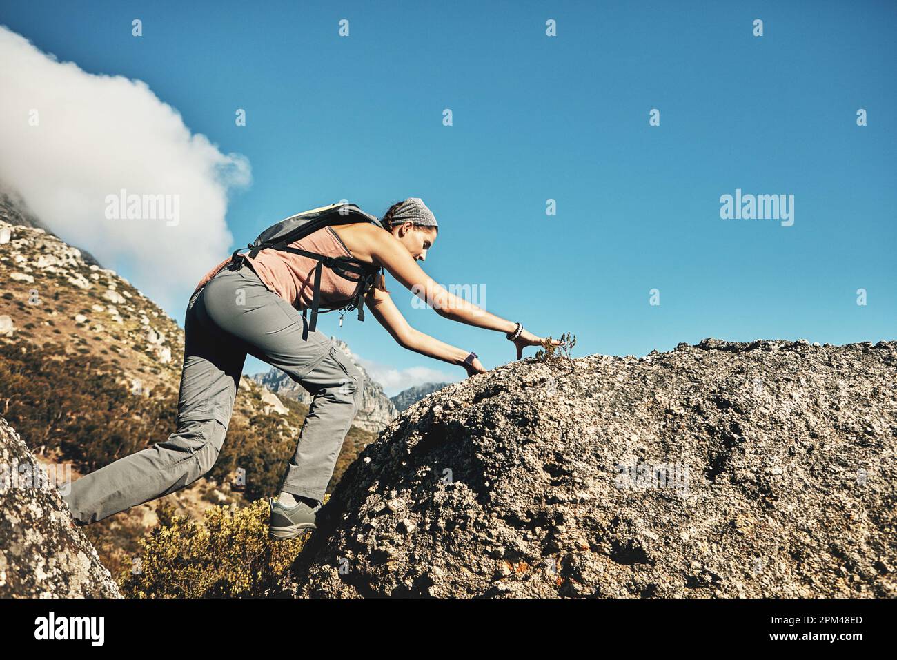 Courage will take you further than you can imagine. a young woman ...