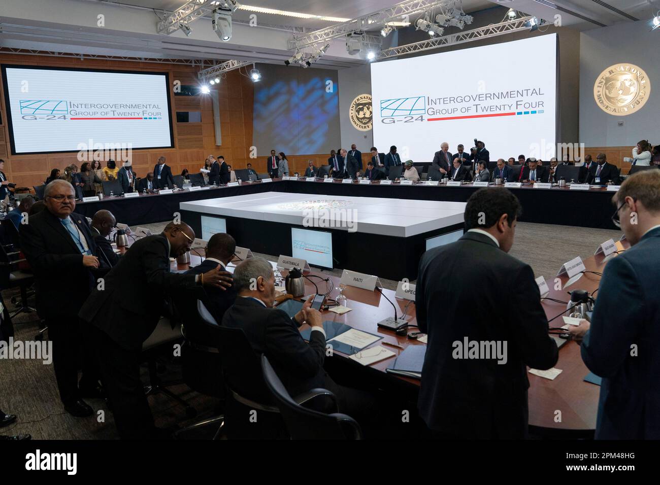 G-24 Finance Ministers and Central Bank Governors' meeting during the ...