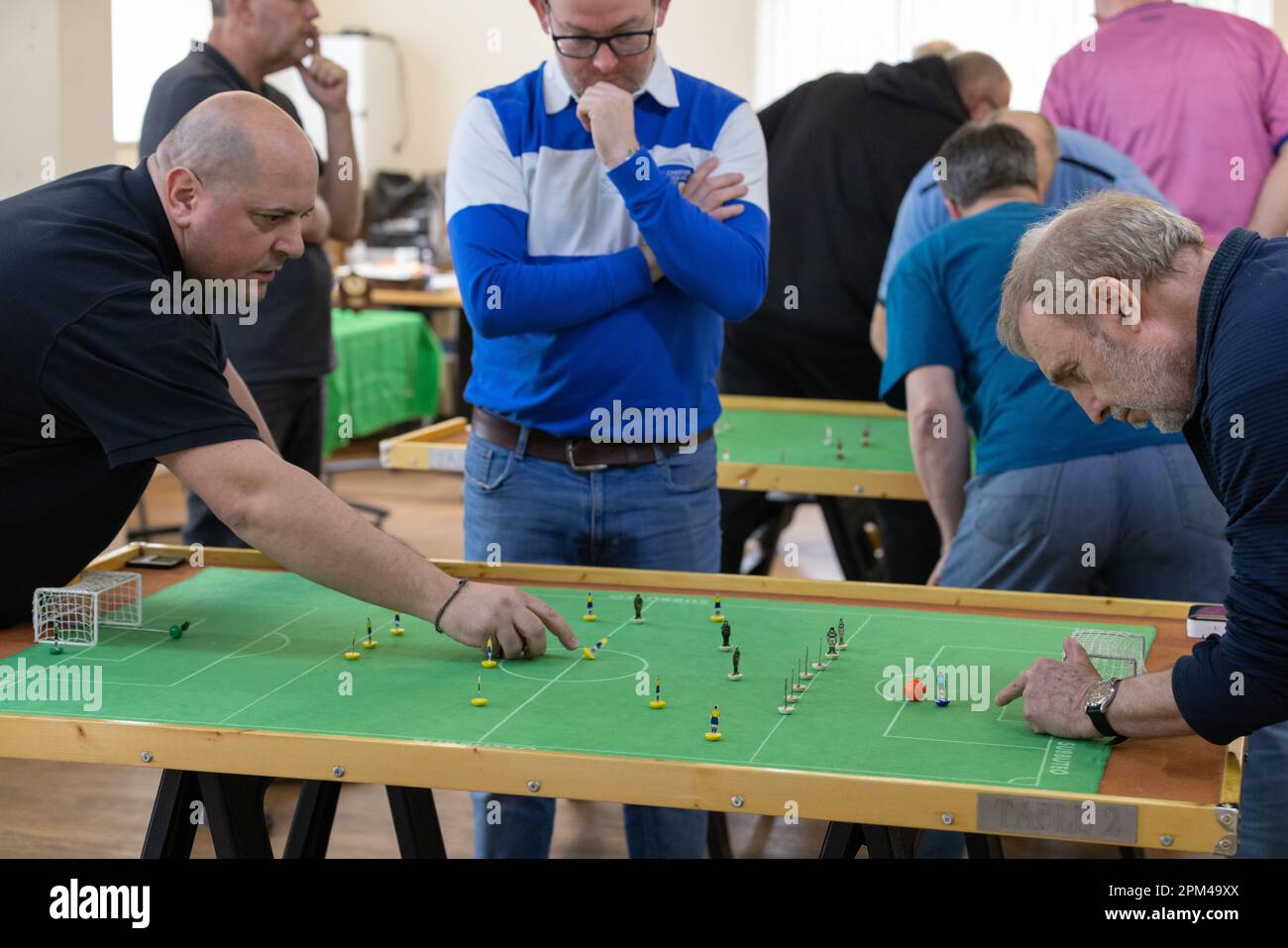 Subbuteo table soccer players association hi-res stock photography and ...