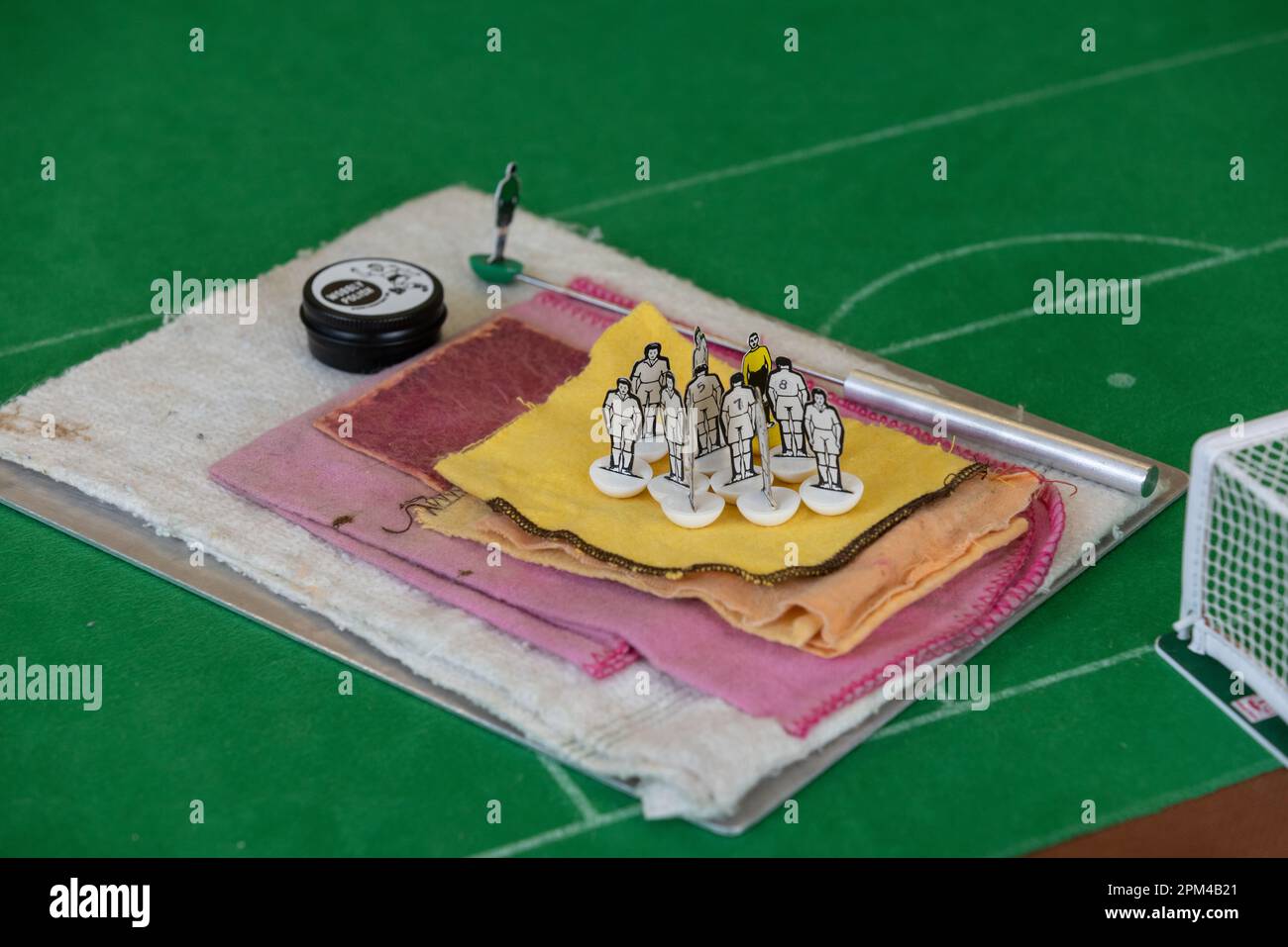 Members from the Subbuteo Table Soccer Players’ Association take part ...