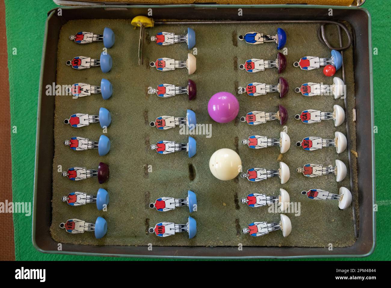 Members from the Subbuteo Table Soccer Players’ Association take part ...