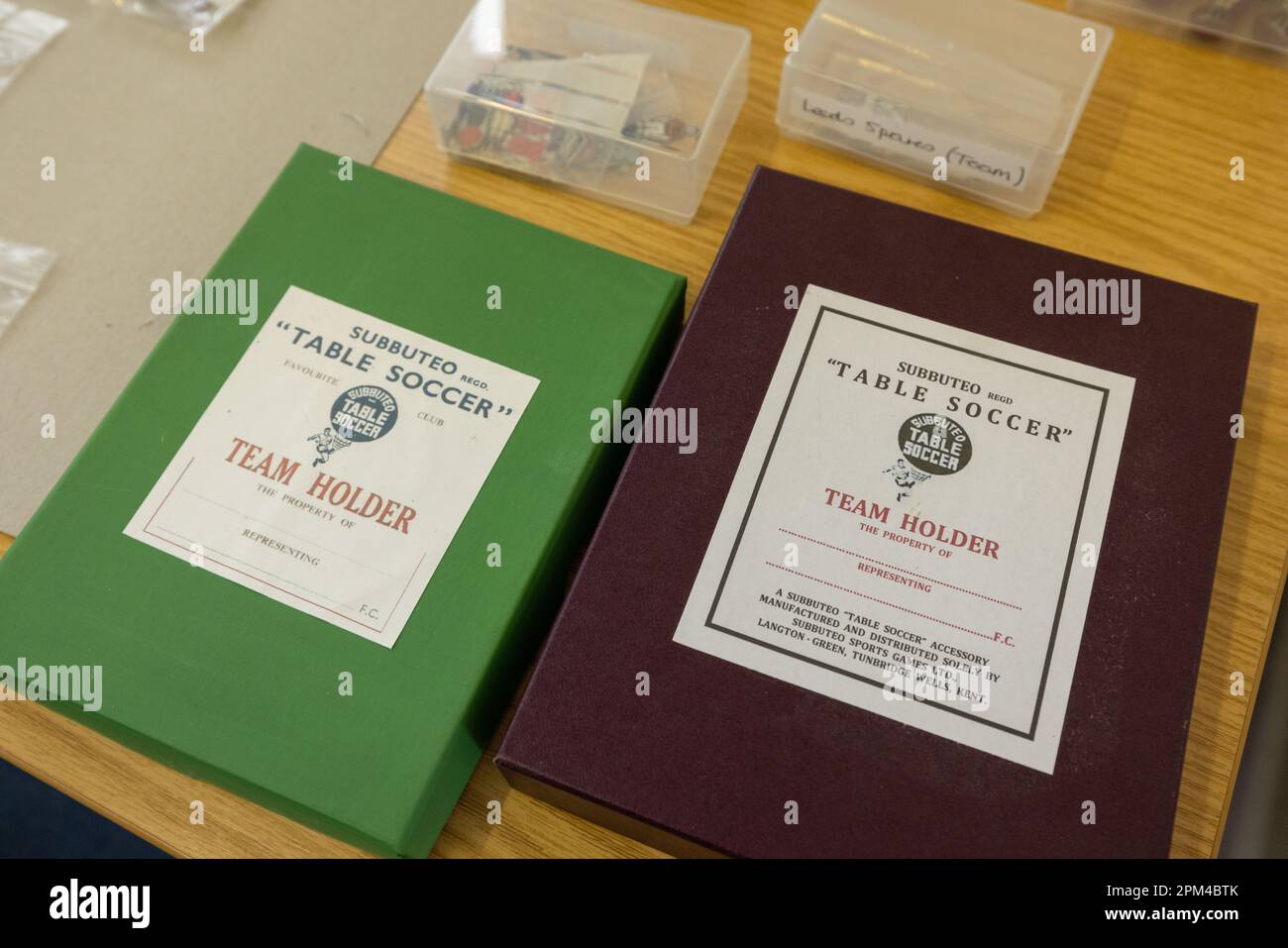 Subbuteo table soccer players association hi-res stock photography and ...