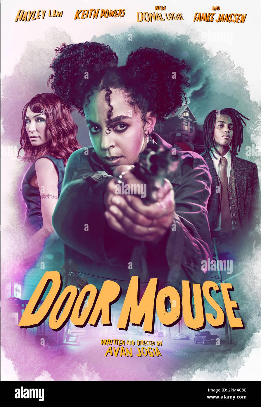 Door Mouse 2022 Hayley Law poster Stock Photo - Alamy