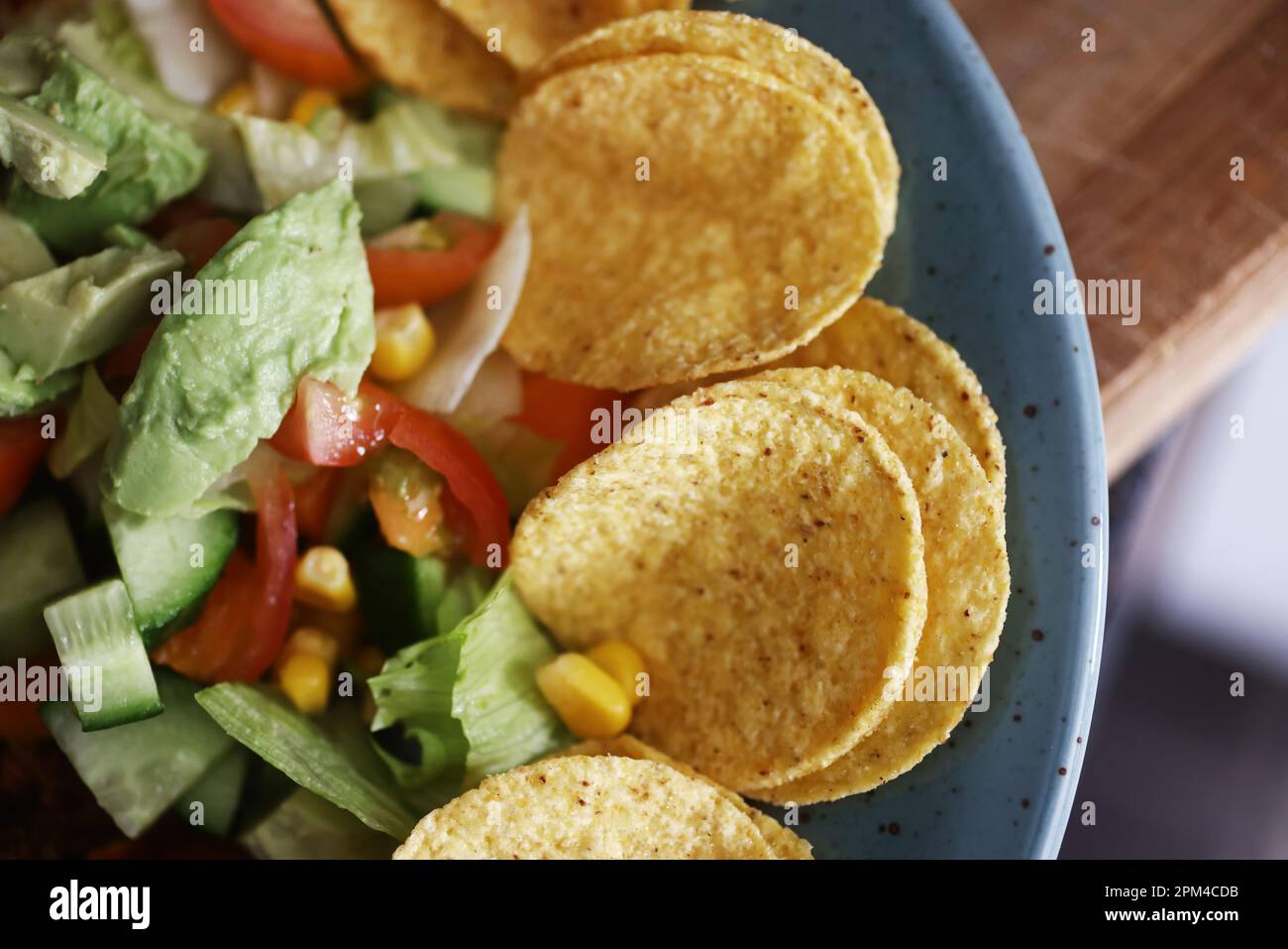 Taco lunch in a house Stock Photo - Alamy