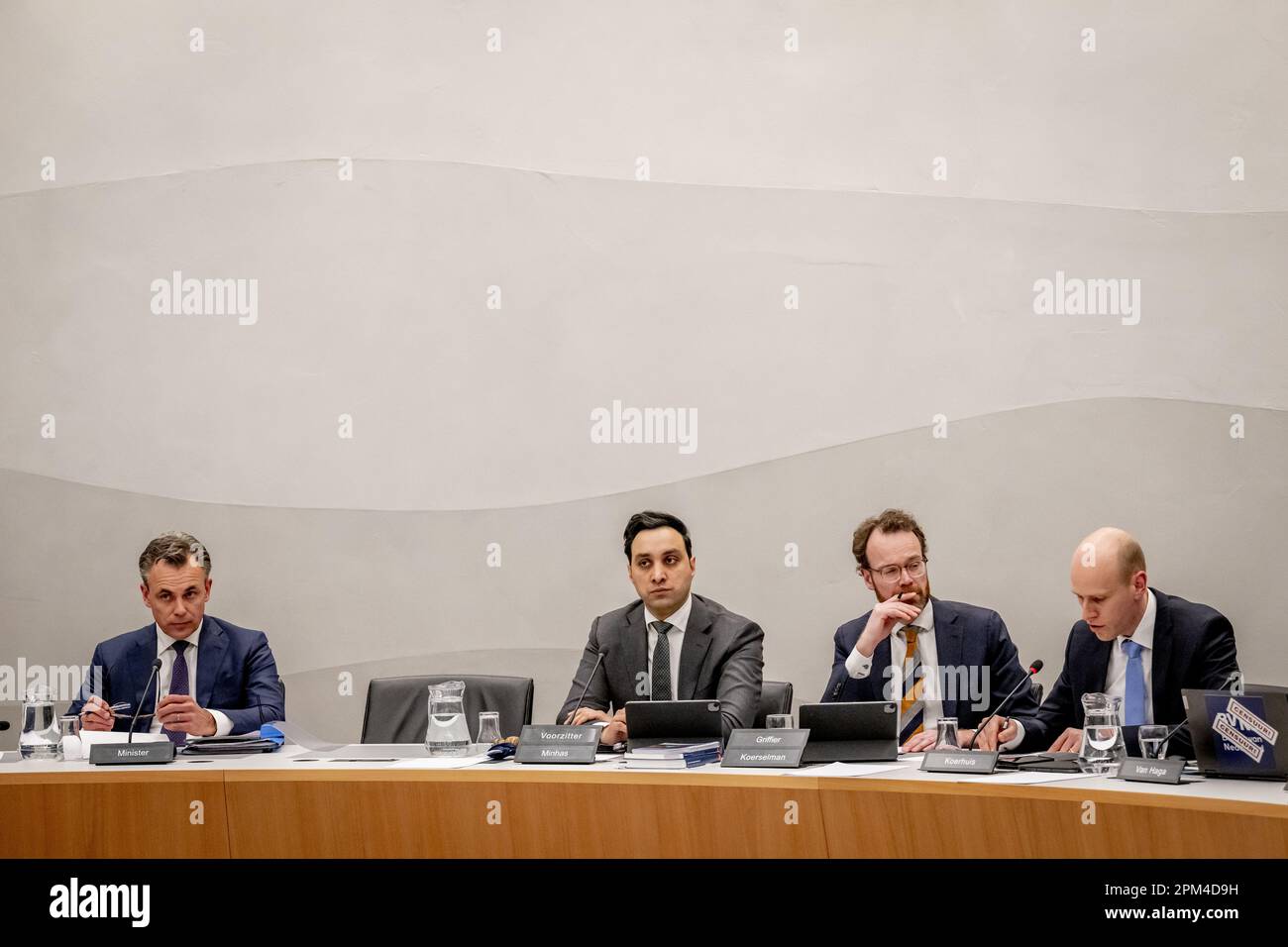 THE HAGUE - Minister Harbers of Infrastructure and Water Management ...