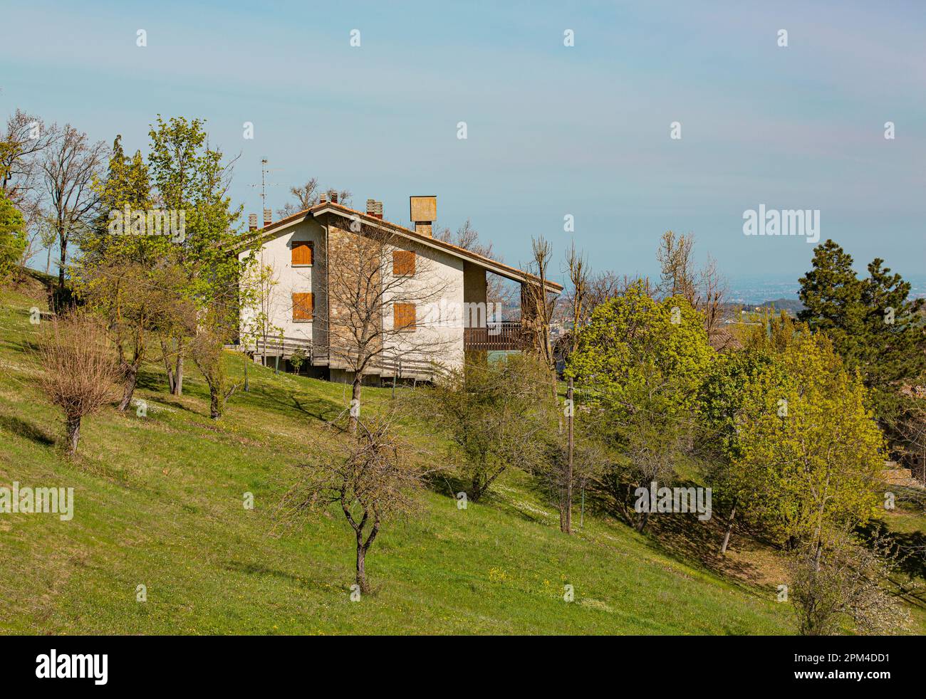 Rural village in the Tuscan Emilian Apennines Italy Stock Photo - Alamy